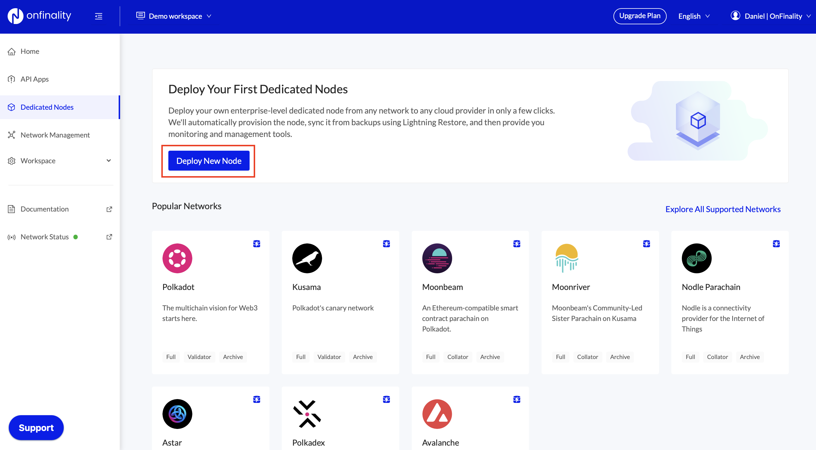 Set up an Astar Collator on OnFinality